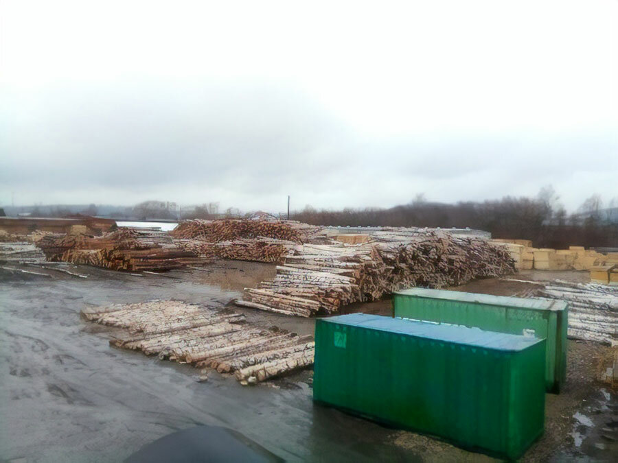 Ahşap endüstrisi Din, Sverdlovskaya oblastı, foto