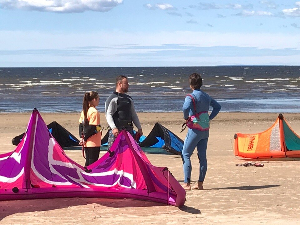 Spor okulları Naish kiteboarding, Sestroretsk, foto