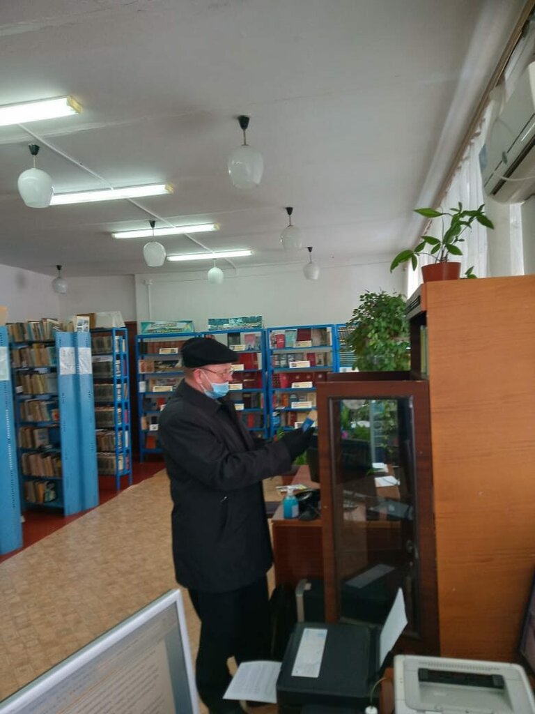 Kütüphaneler Вязовская библиотека, Volgogradskaya oblastı, foto