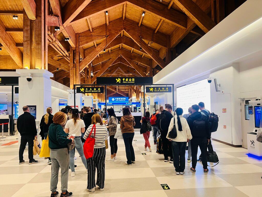 Havaalanı terminali Санья Феникс международный терминал, Sanya, foto