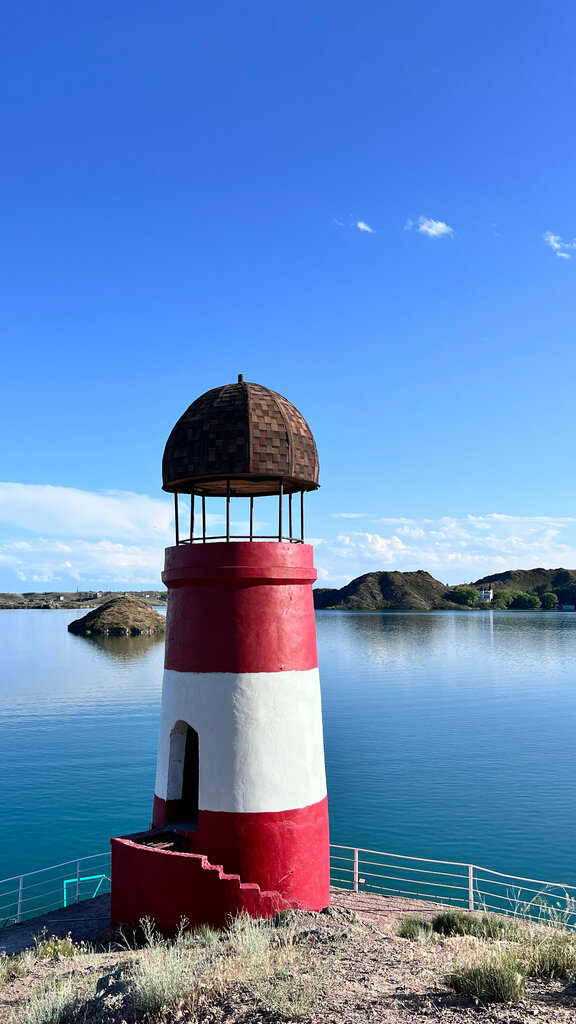Turistik yerler Lighthouse, Almatı eyaleti, foto