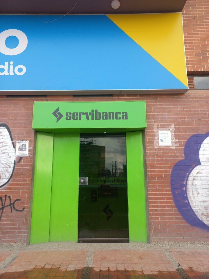 ATM'ler Cajero Servivanca, Bogota, foto