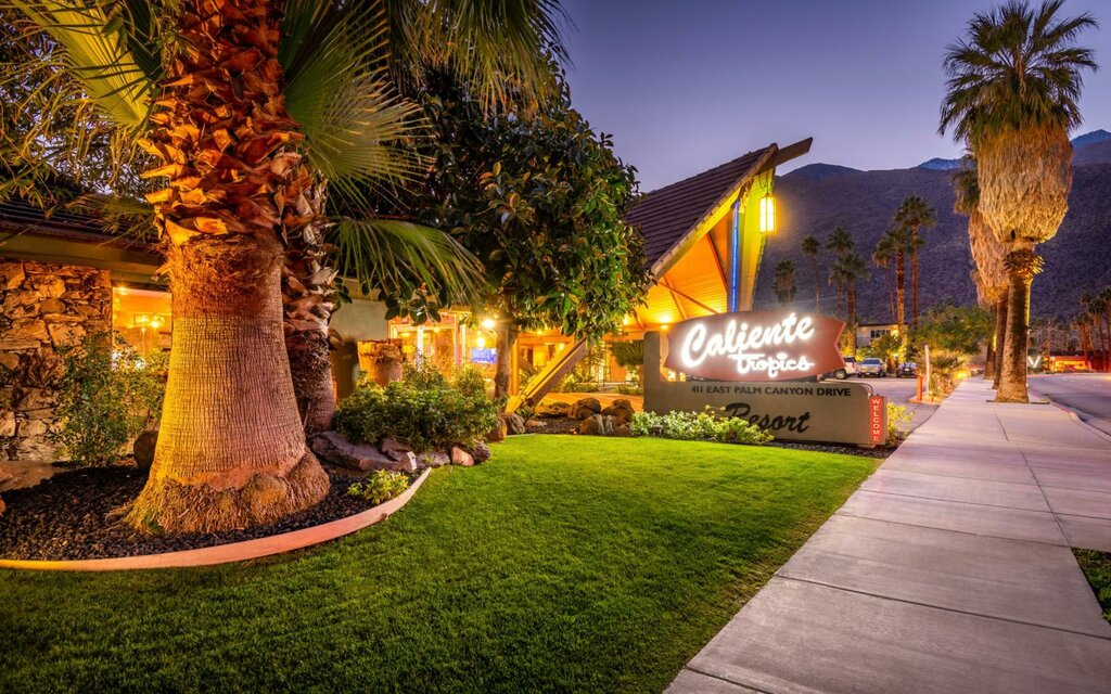 Otel Caliente Tropics Hotel, Palm Springs, foto