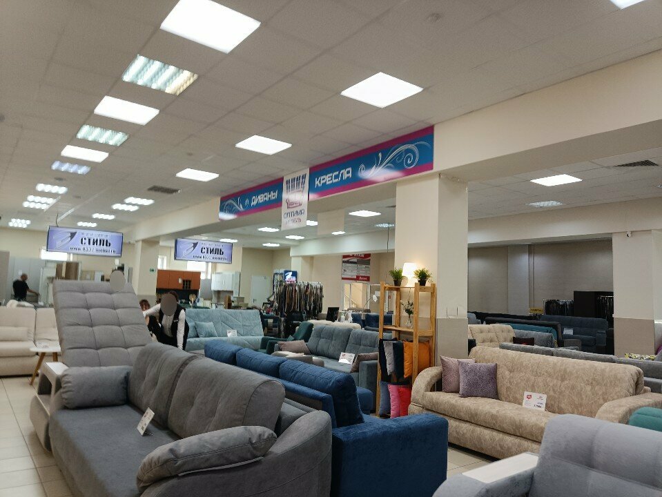 Koltuk takımı mağazaları Firmenniy salon Optima-Mebel, Kirov, foto