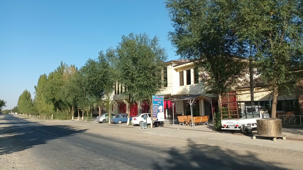 Kafe Чайхана Эрбўта ота, Semerkant eyaleti, foto