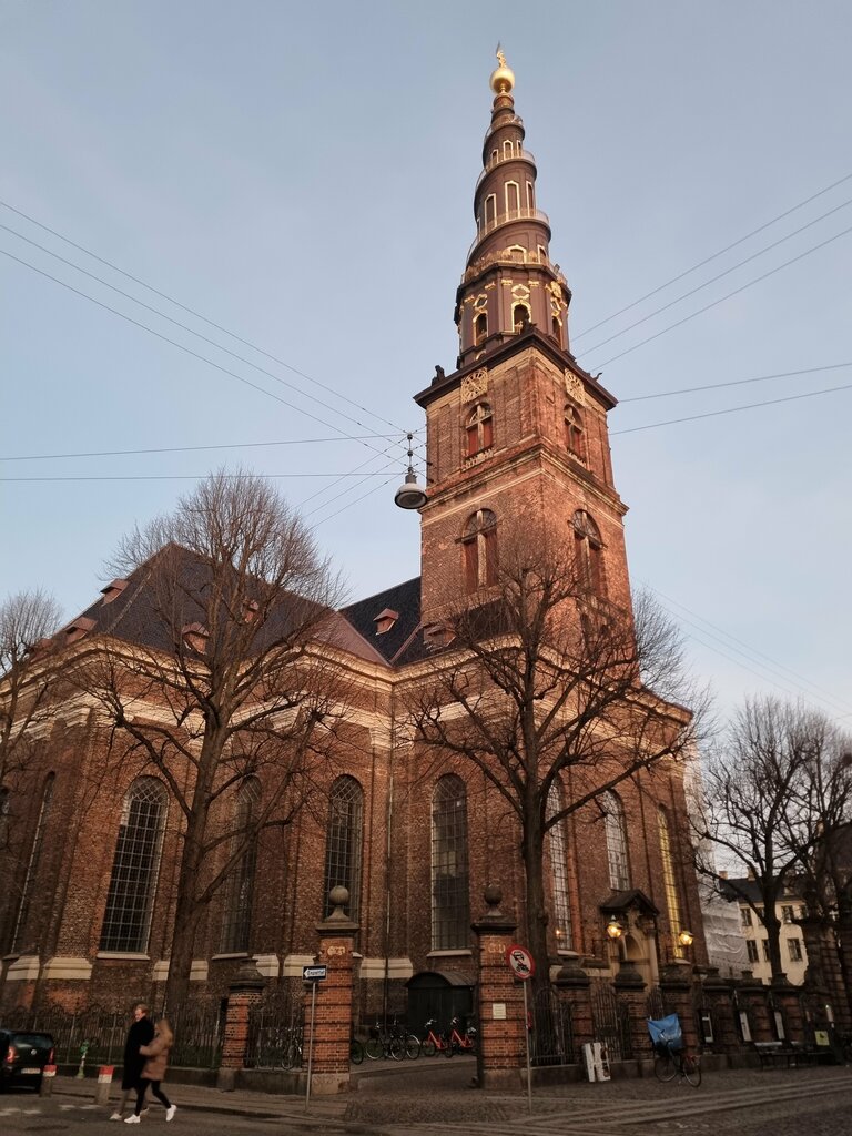 Protestan kilisesi Церковь Спасителя, Kopenhag, foto
