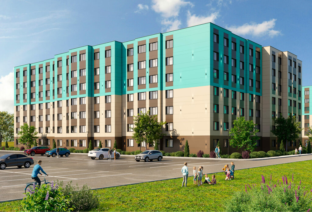 Yeni yerleşim alanlarındaki daireler Qazyna Residential Complex, Almatı, foto