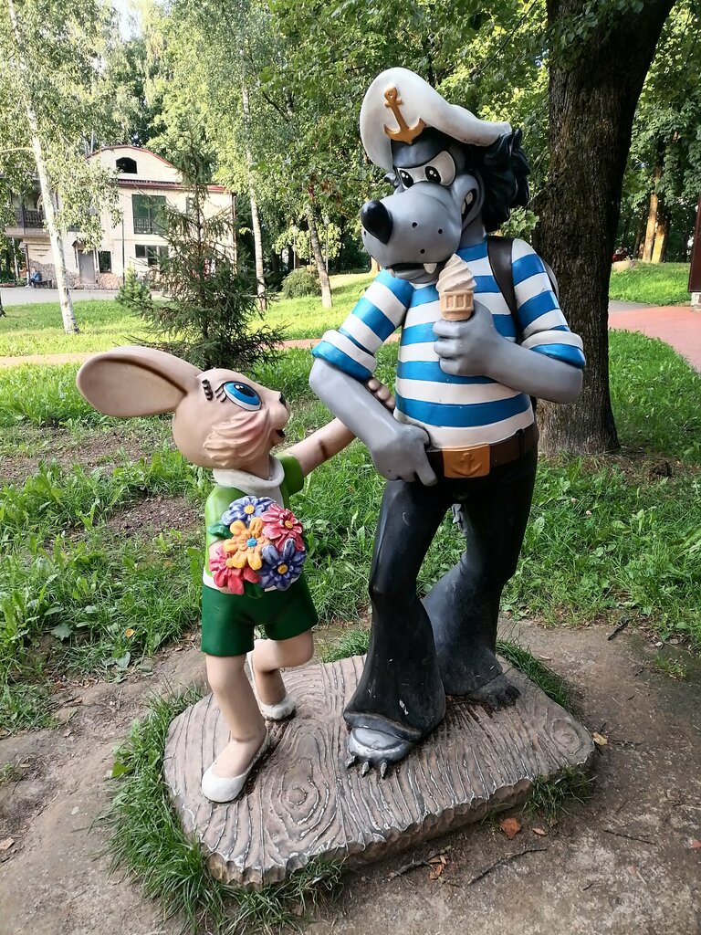 Kültür ve eğlence parkları сквер у кинотеатра Октябрь, Smolensk, foto