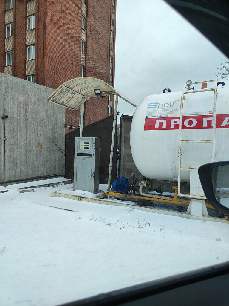 Otogaz dolum istasyonu Пропан, Saint‑Petersburg, foto