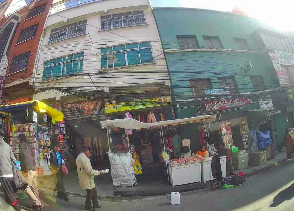 Mini-market Market Post, La Paz, foto