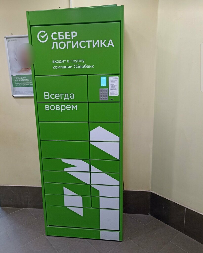 Parsel otomatı Сберлогистика, Almetyevsk (Elmet), foto