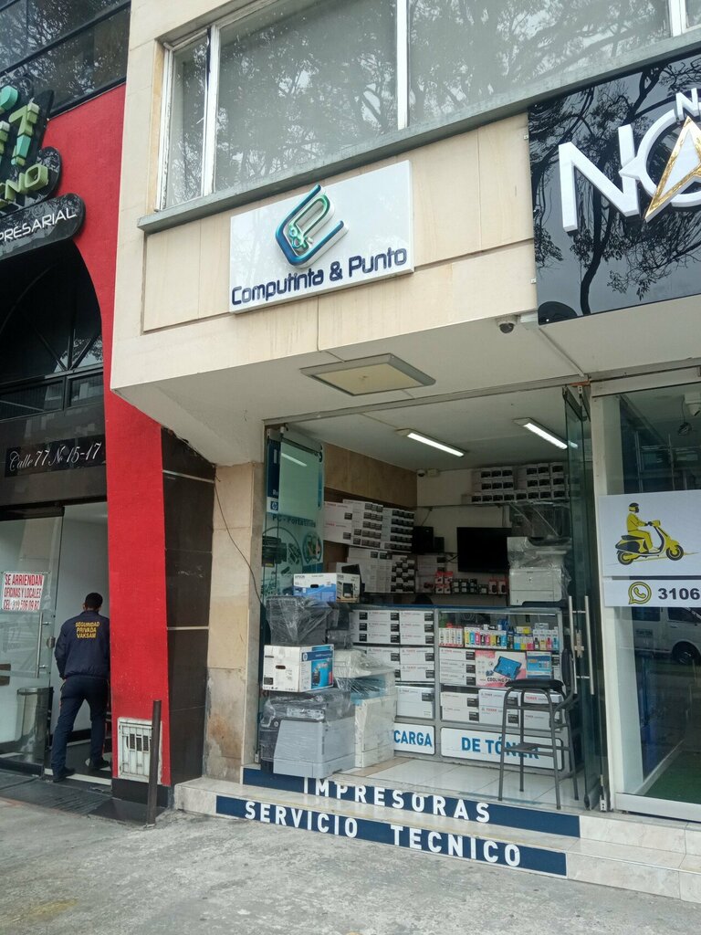 Bilgisayar teknik servisleri Computinta & Punto, Bogota, foto