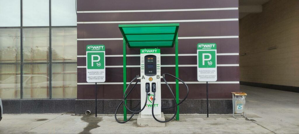 Elektrikli oto şarj istasyonları K Watt, Taşkent, foto
