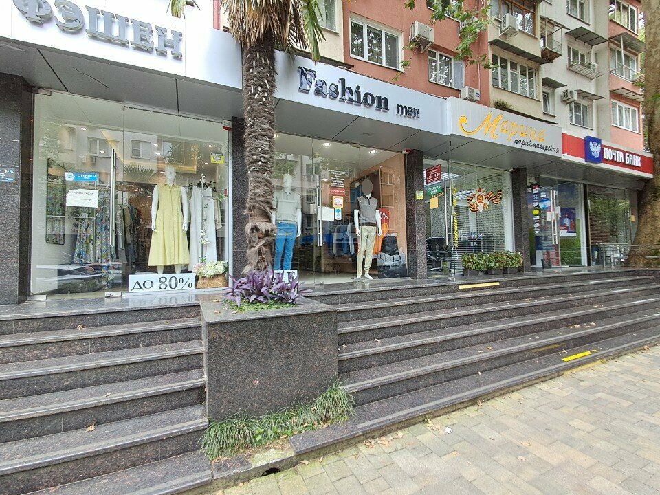 Giyim mağazası Fashion men, Soçi, foto