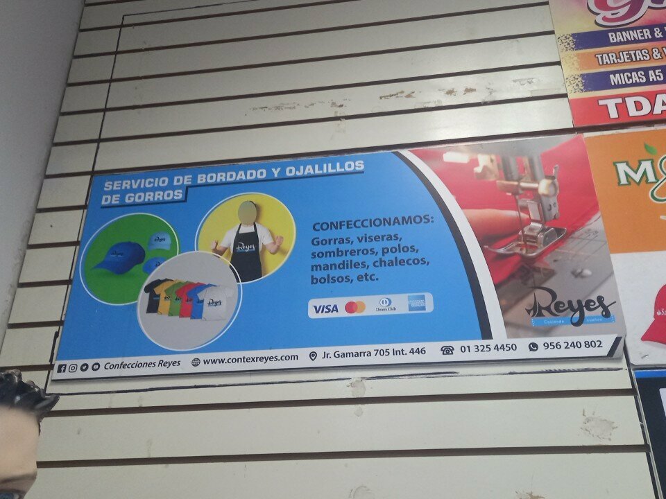 Dış giyim mağazası Confecciones Reyes, Lima, foto