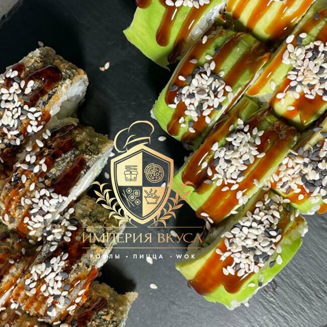 Suşi restoranı Империя Вкуса, Novosibirsk, foto