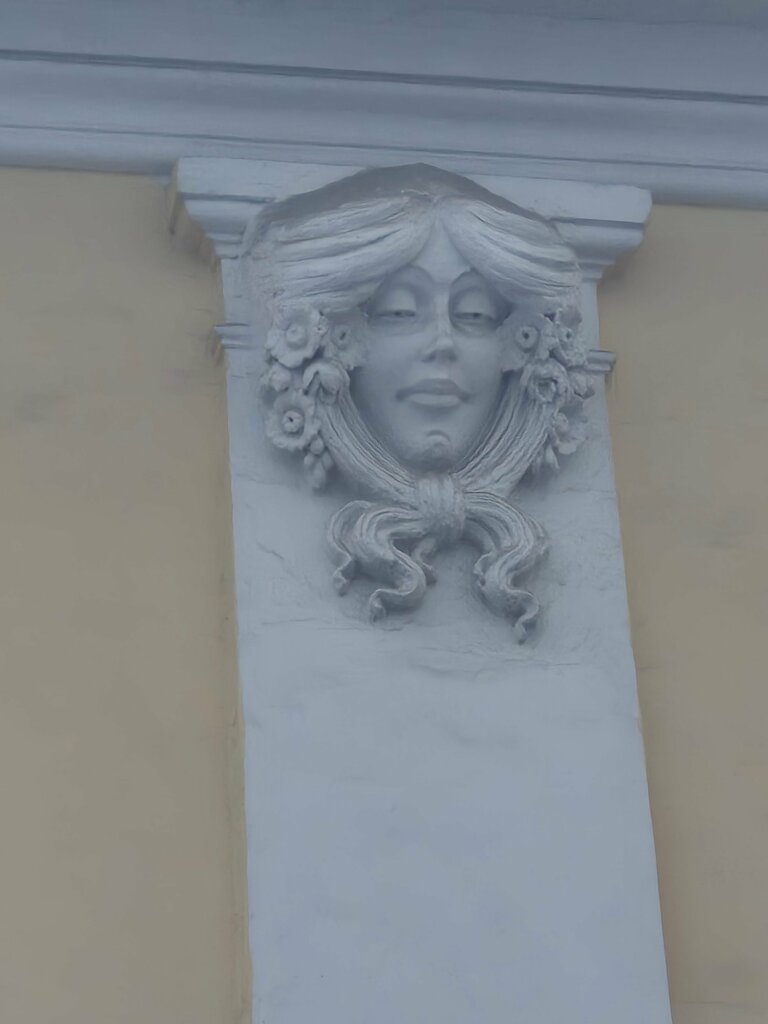 Turistik yerler Флигель городской усадьбы П.Ф. Митькова - А.Н. Арбатской, Moskova, foto