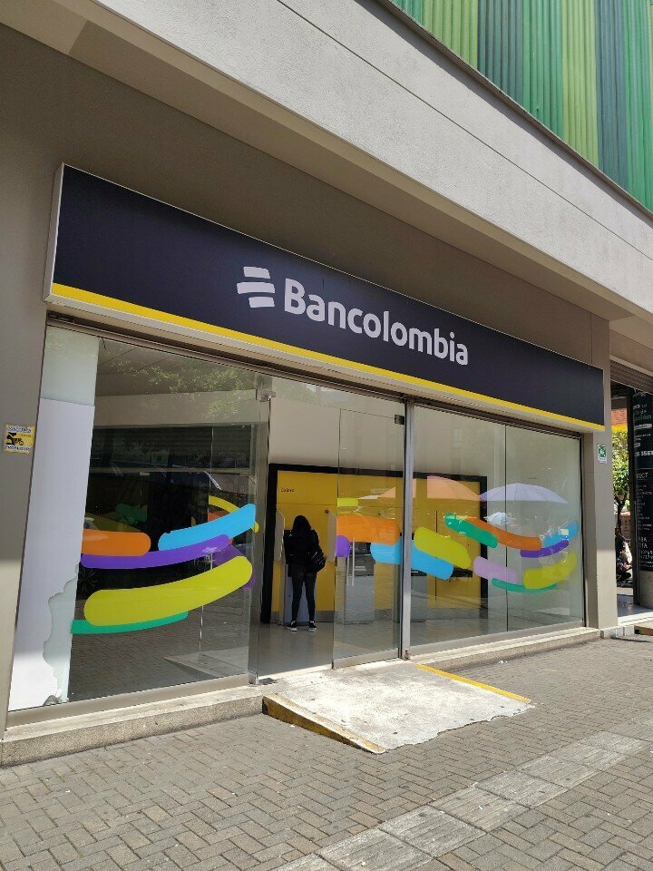 ATM'ler Bancolombia, Medellin, foto
