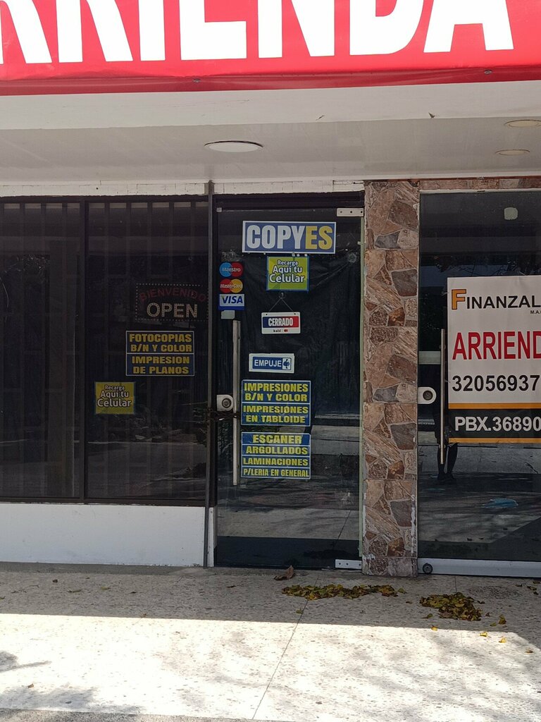 Fotokopi dükkanları Copyes, Barranquilla, foto