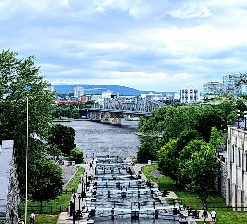 Turistik yerler Rideau Canal, Ottawa, foto