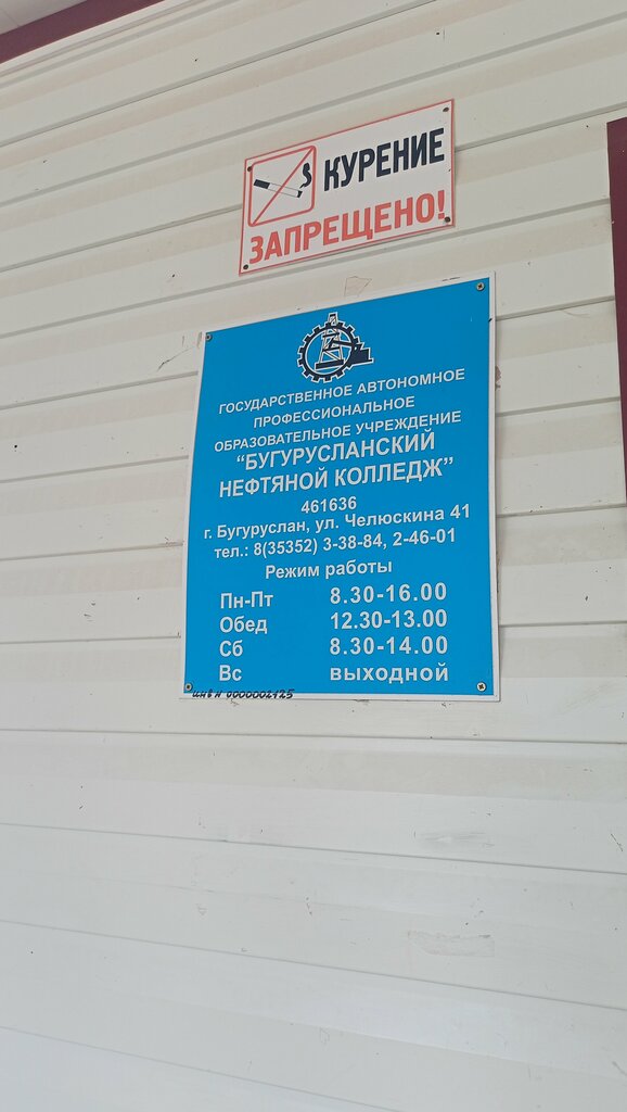 Yüksekokul Kolledzh neftyanoy, Buguruslan, foto