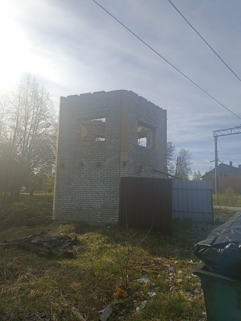Çöp alanları Trash and garbage disposal area, Novgorodskaya oblastı, foto