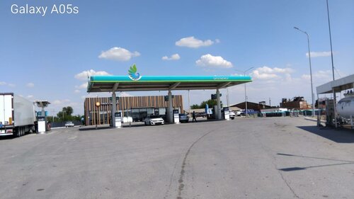 Benzin istasyonu GasEnergy, Türkistan eyaleti, foto