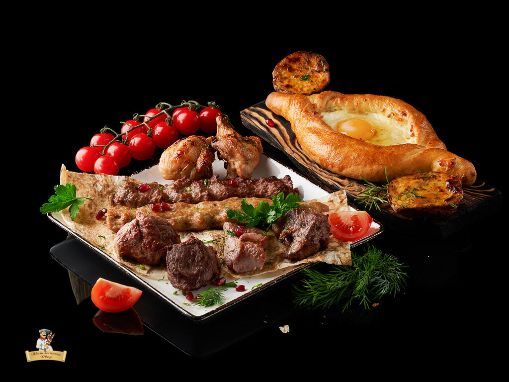 Hazır yemek teslim servisleri Shashlychnyj Dvor, Saint‑Petersburg, foto