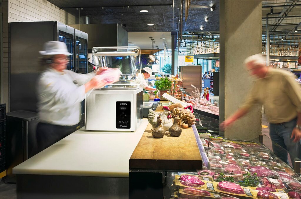 Paketleme ekipmanları firmaları Henkelman, Moskova, foto