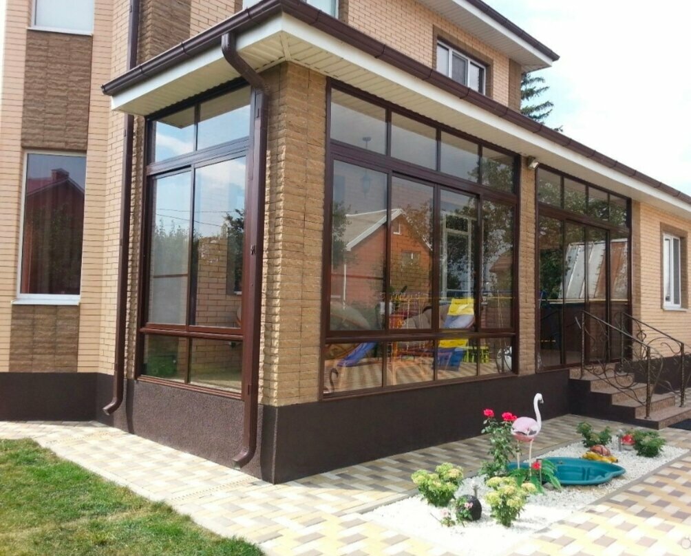 Cam balkon hizmetleri Citi Lux, Tver, foto