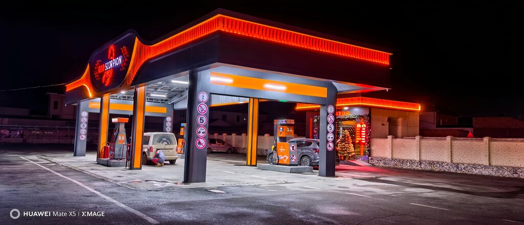 Otogaz dolum istasyonu Geoscorpion, Nevai, foto