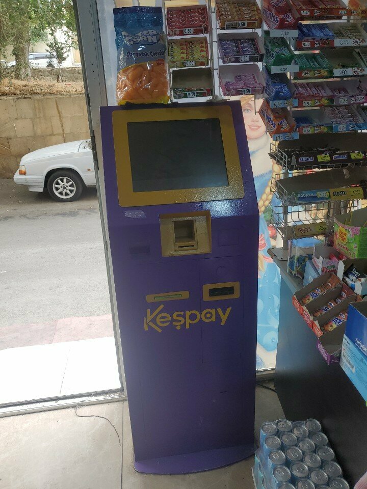 Ödeme terminali Keshpay, Bakü, foto