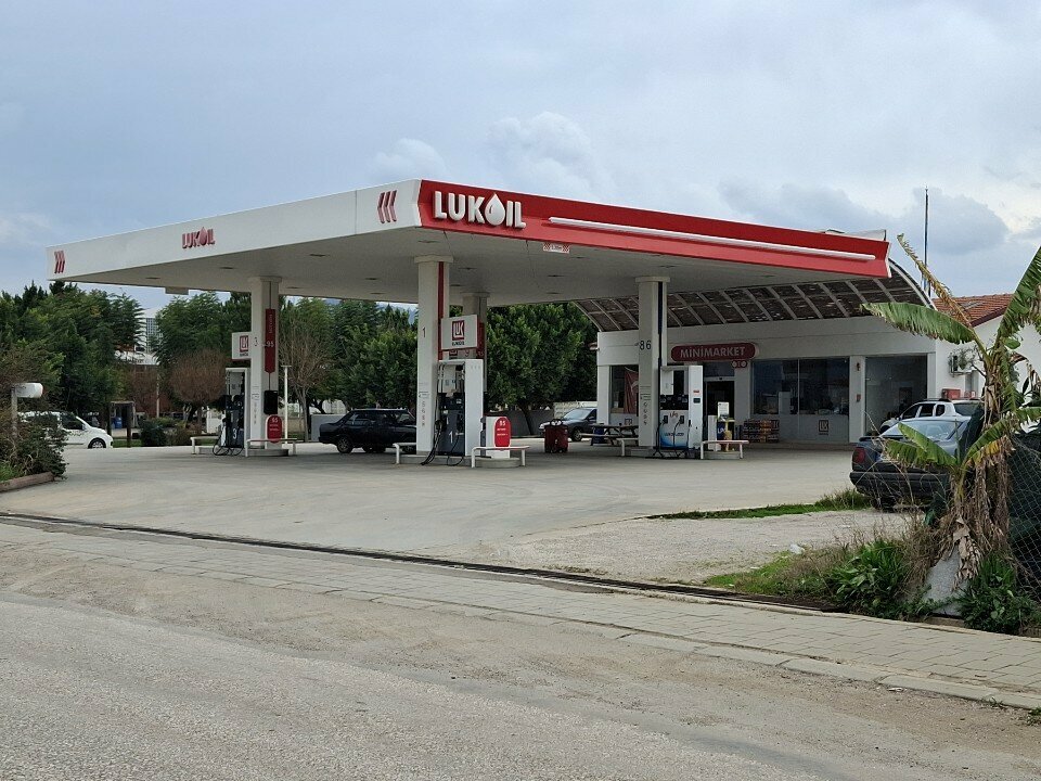 Otogaz dolum istasyonu Lukoil Çamköy, Fethiye, foto