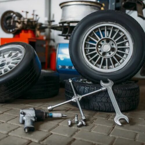 Oto lastik tamiri Колескин, Moskova, foto