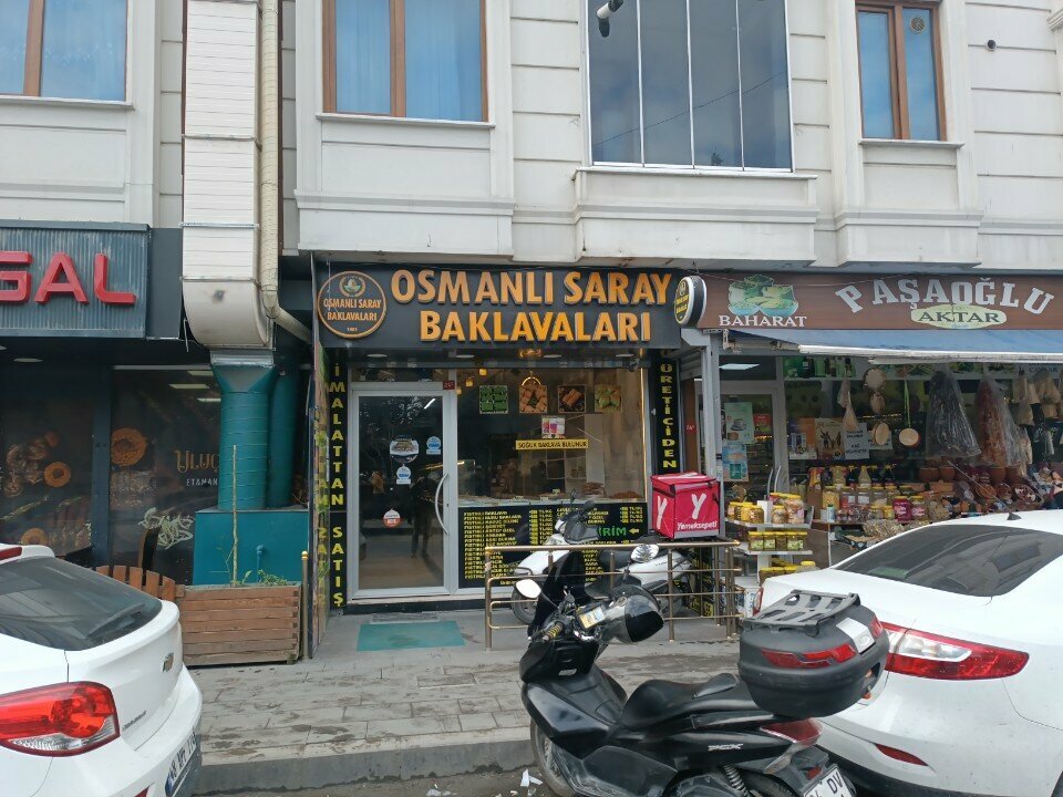 Pasta, şekerleme ve tatlı Osmanlı Saray Baklavaları, İstanbul, foto
