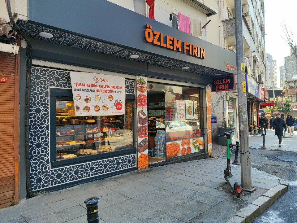 Ekmek fırını Özlem Fırın, İstanbul, foto