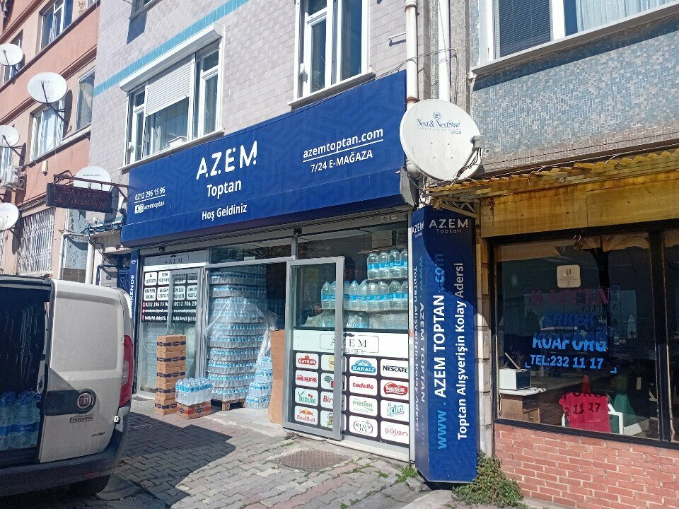 Gıda pazarı Azem Toptan Gıda, İstanbul, foto