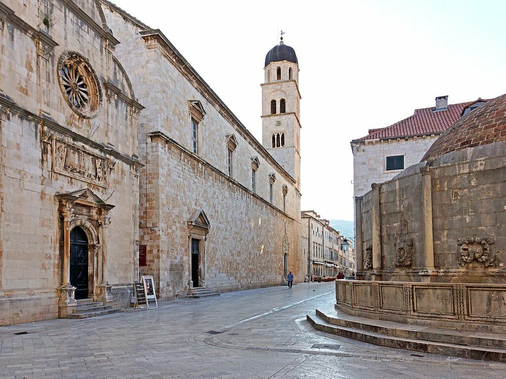 Turistik yerler Францисканский монастырь, Dubrovnik, foto