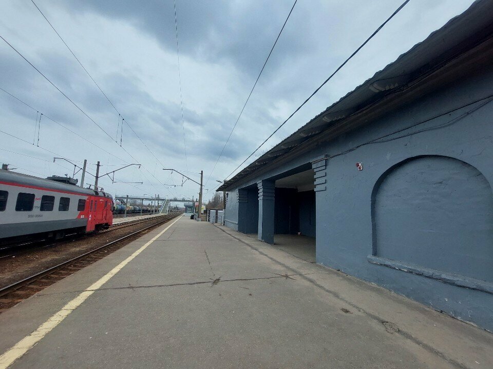 Tren istasyonu Починки, Nijni Novgorod, foto