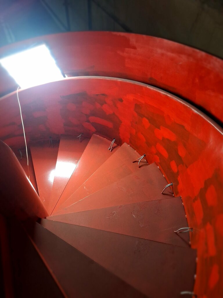 Merdiven ve korkuluklar Lestal, Moskova, foto