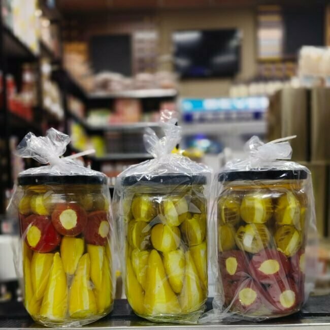 Süpermarket Al Sherash Foodstuffs, Sharjah, foto