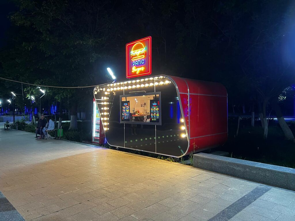 Fast food Panic Burgers, Nevai, foto