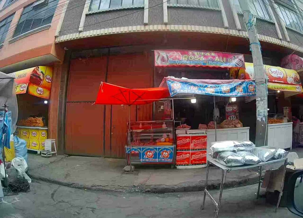 Kasap, şarküteri Frial Dona Rosa-Ali II, El Alto, foto