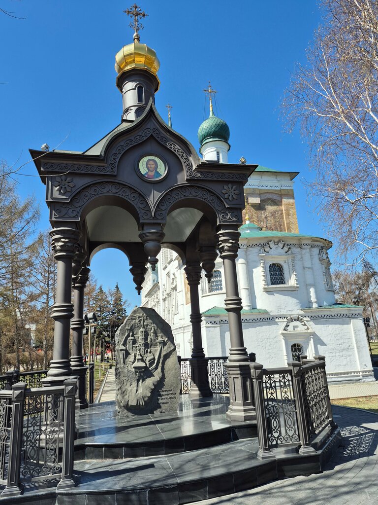 Turistik yerler Часовня у церкви Спаса Нерукотворного образа, Irkutsk, foto