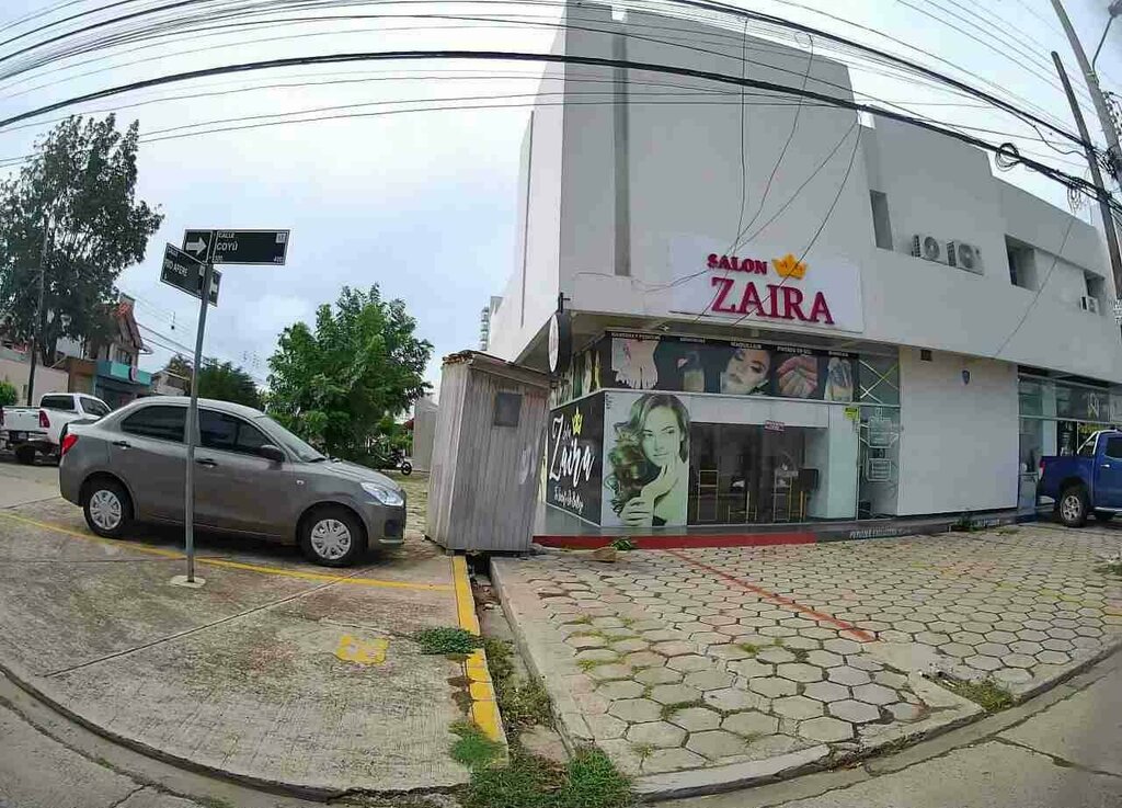 Geçiş noktaları, güvenlik kontrol alanı Security Post, Santa‑Krus, foto