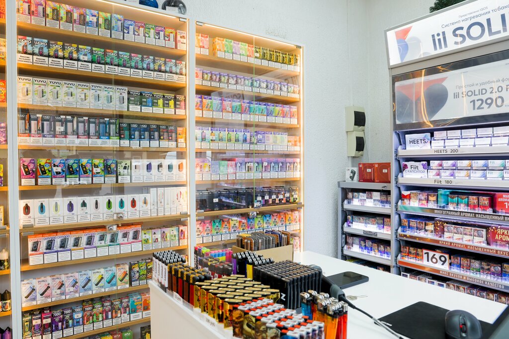 Elektronik sigara satış noktaları Тяга, Volgogradskaya oblastı, foto