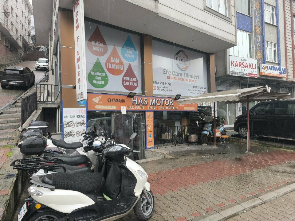 Motosiklet yedek parçaları Has Motor, İstanbul, foto