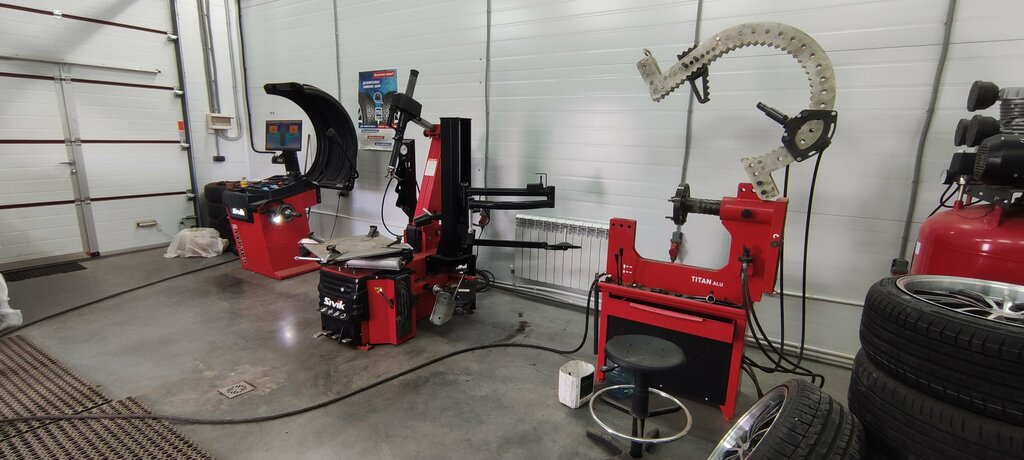 Oto lastik tamiri Шиномонтаж, Vladimirskaya oblastı, foto