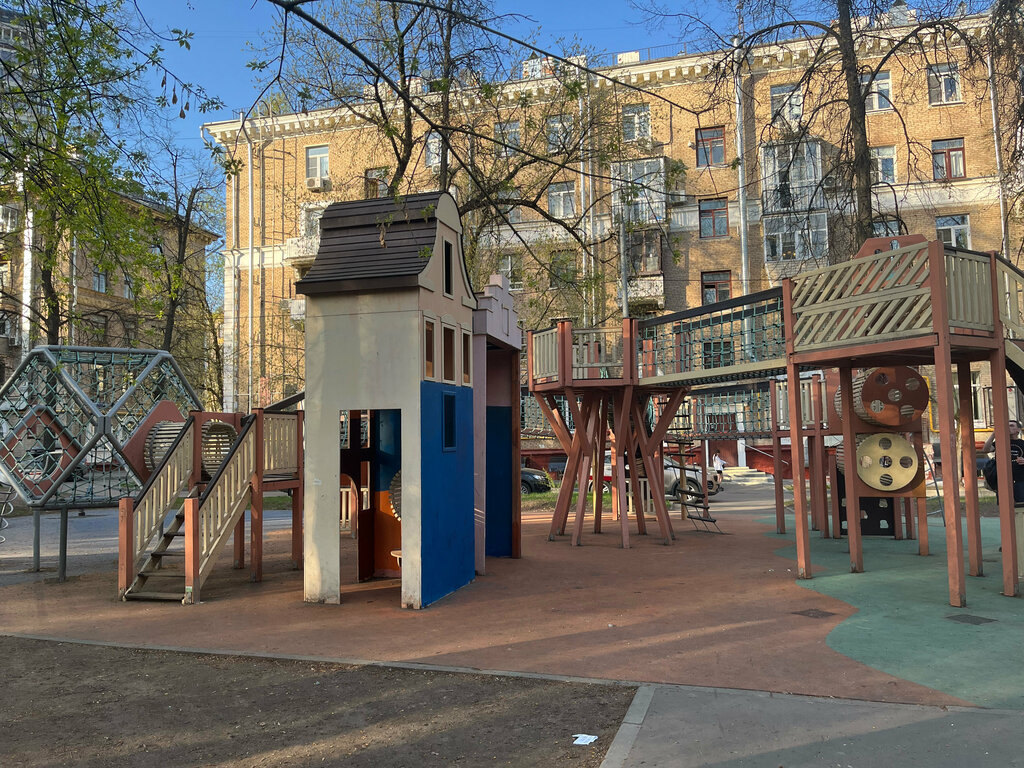 Oyun alanı Детская площадка, Moskova, foto