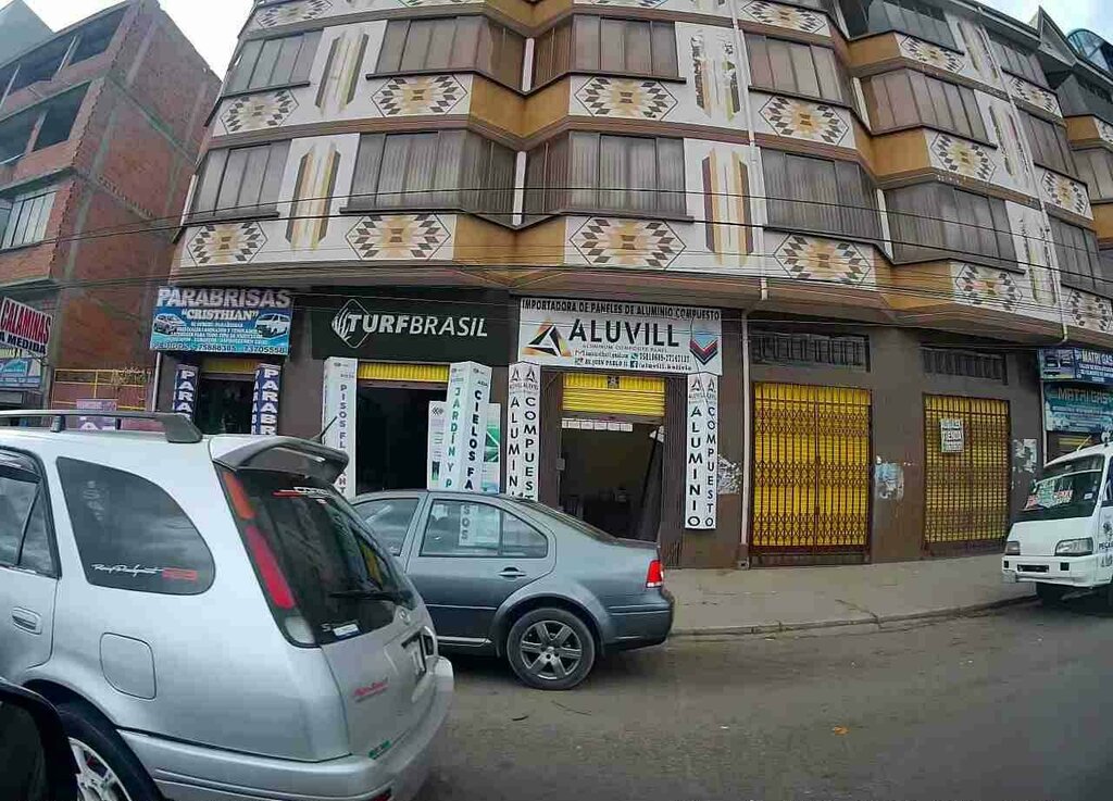 Cam atölye Aluvill, El Alto, foto